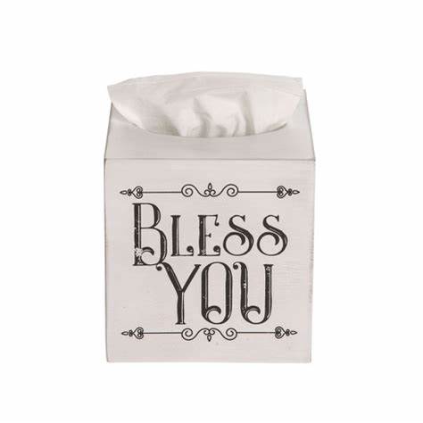 MDF Bless You Tissue Box – 1st Miracle